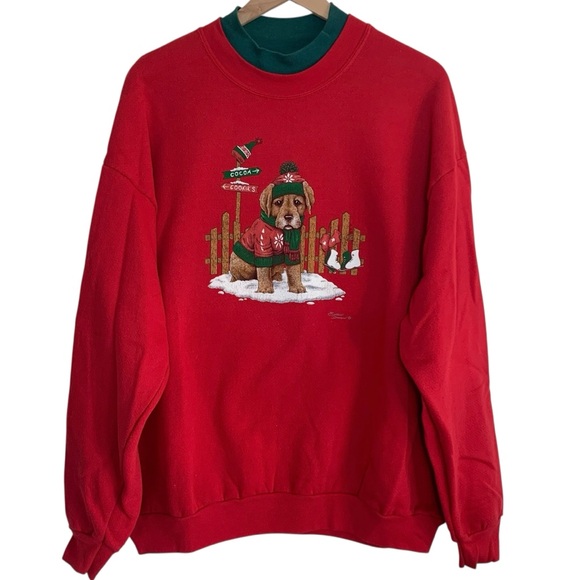 Ugly Christmas Sweater | Tops | Vintage Endless Designs Womens Large ...